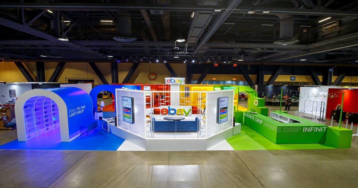 Inside eBay's ComplexCon 2023 Booth