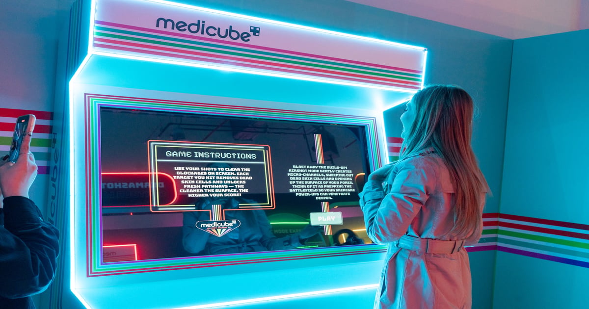 Inside Korean Beauty Brand Medicube's Arcade Experience