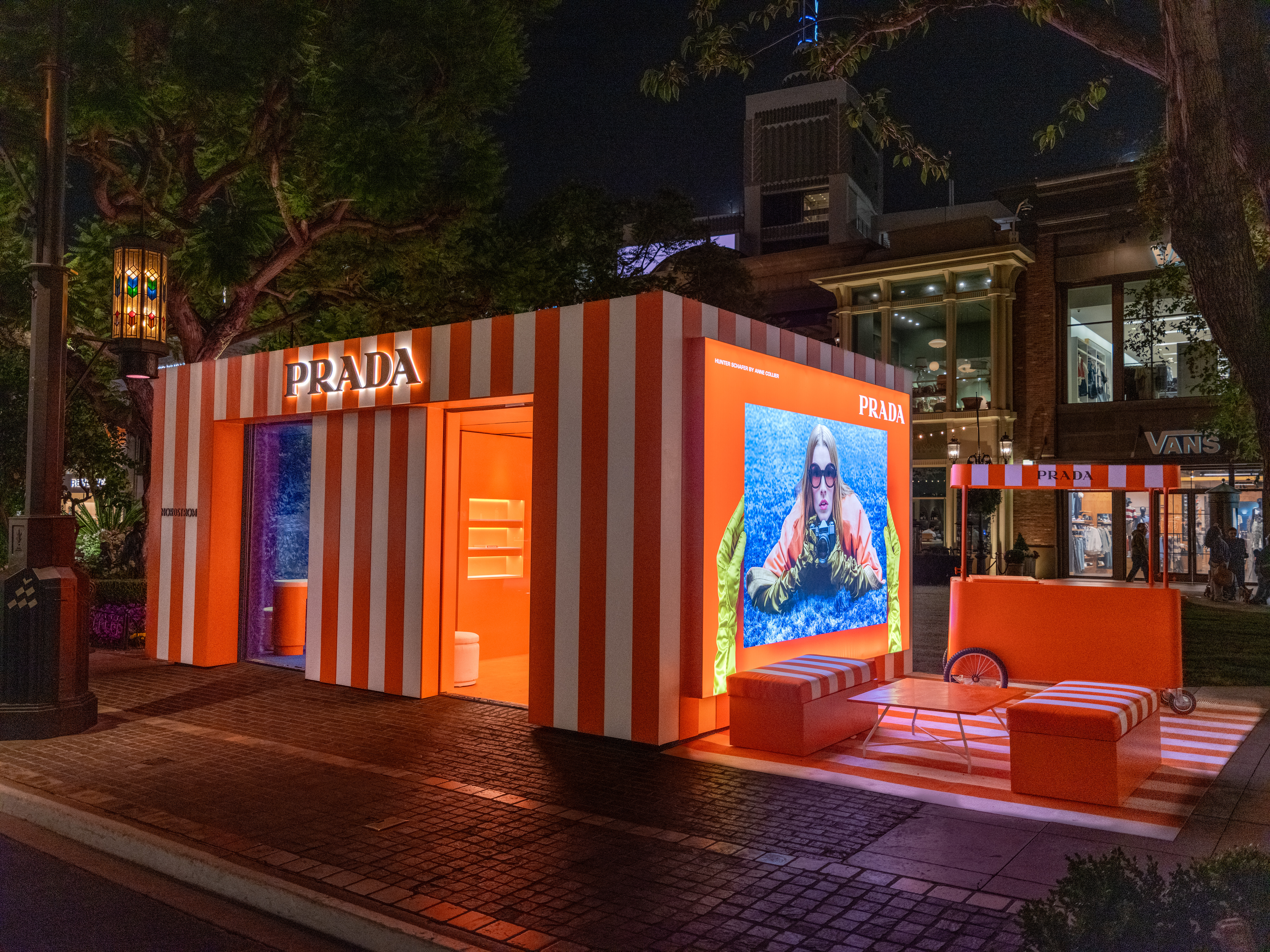 This Prada Eyewear Pop-Up Brought Italian Glamour to LA