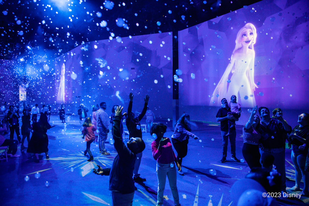 Inside the New 'Immersive Disney Animation' Experience