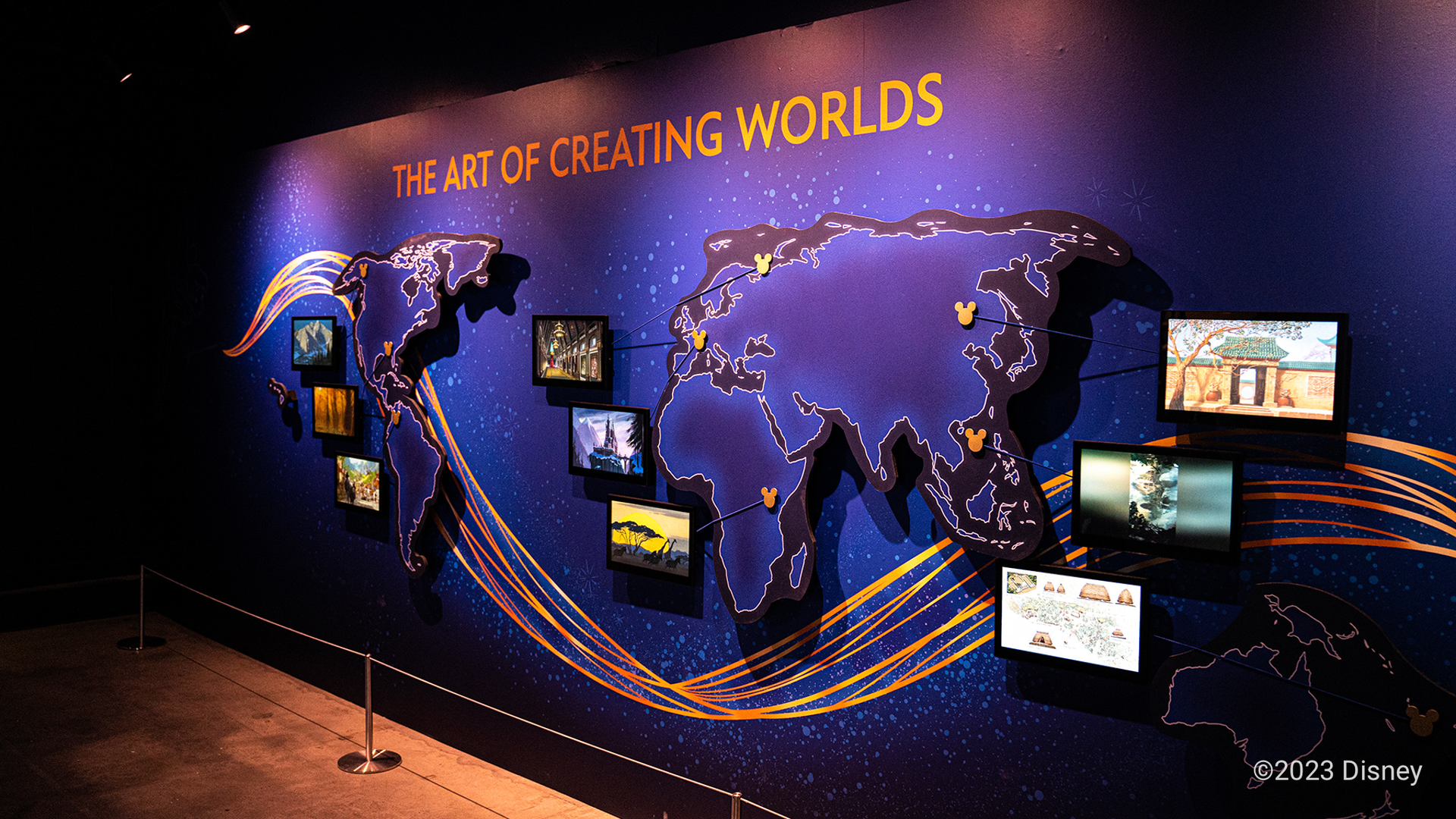 Inside the New 'Immersive Disney Animation' Experience