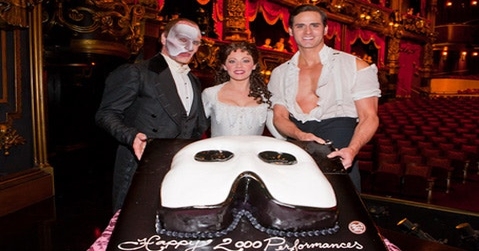 'Phantom' Marks Performance Milestone With Mask-Shaped Cake