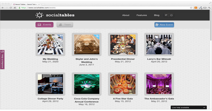 Social Tables