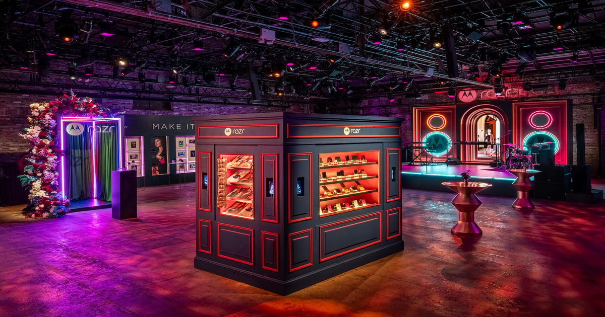 Inside Motorola’s Bold, Multisensory Razr Launch Event