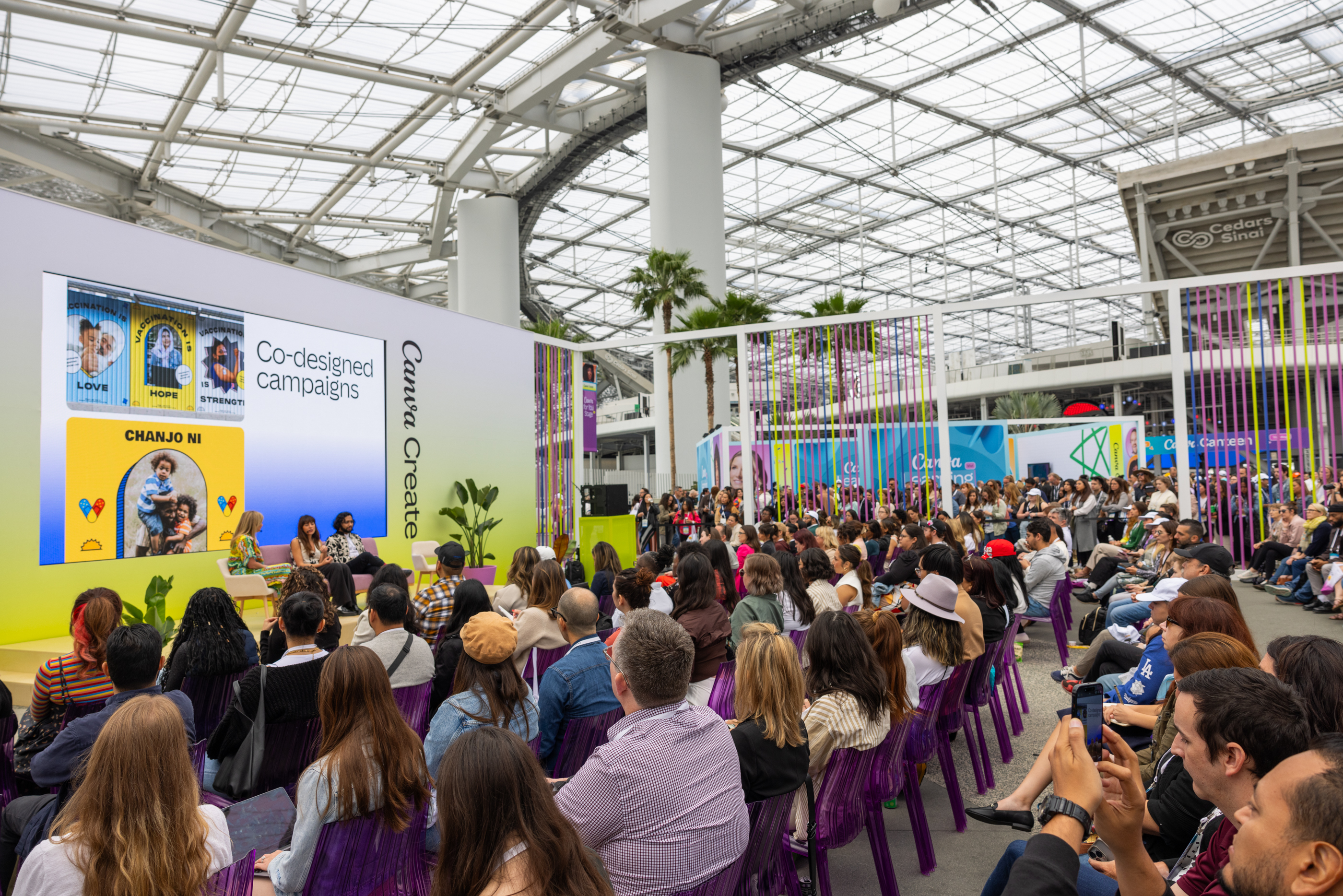 Behind the Scenes at Canva Create