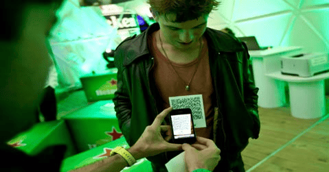 Heineken Uses QR Code Stickers to Help Festival Attendees Connect With ...