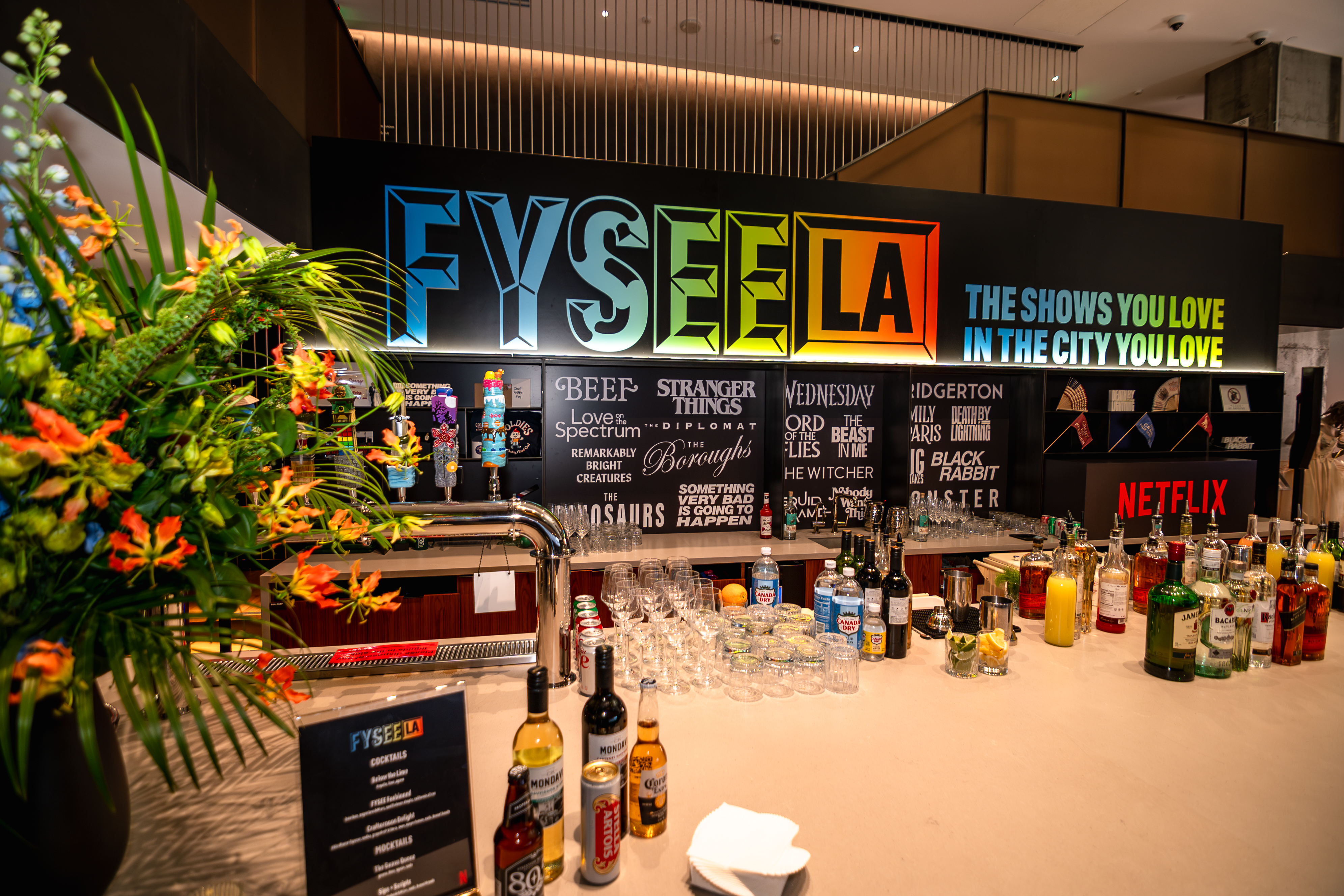 See Inside Netflix's Massive FYSEE LA Experience