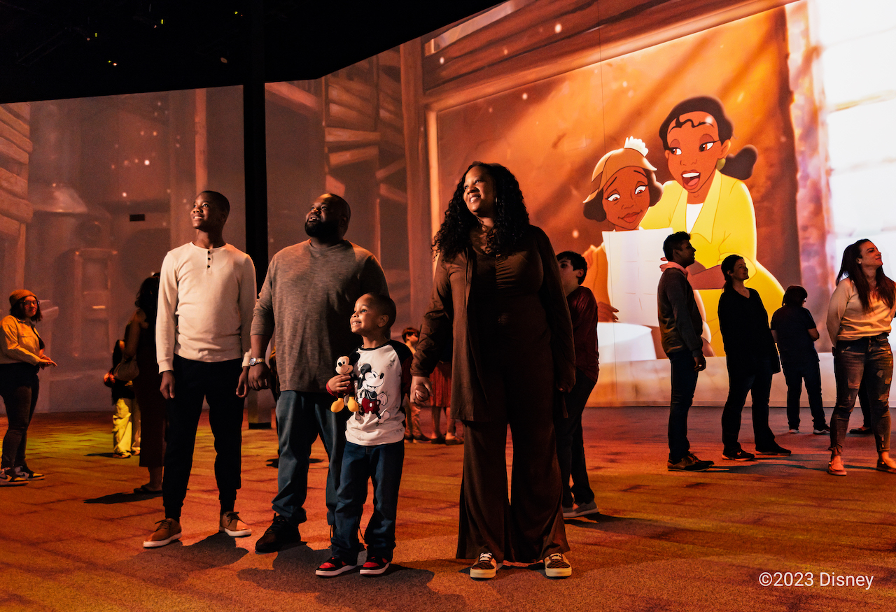 Inside the New 'Immersive Disney Animation' Experience