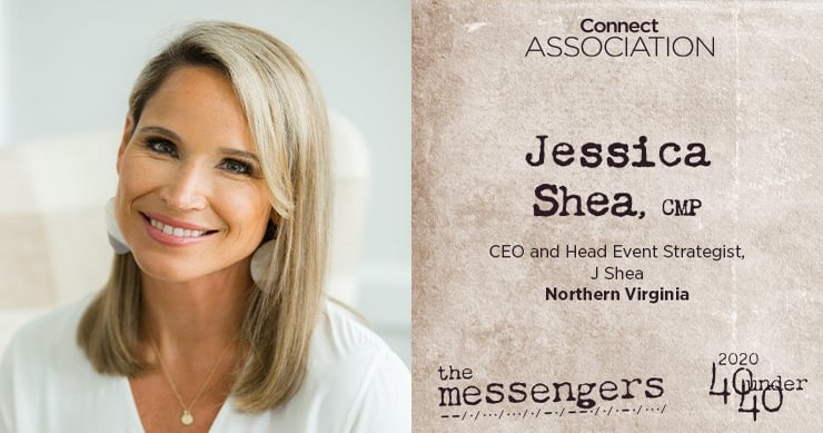 2020 Connect Association 40 Under 40: Jessica Shea, CMP