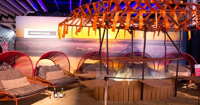 This Virtual Fire Pit Heats Up Events Year-Round