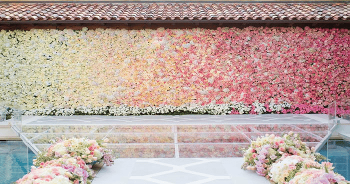 15 Fresh Ideas for Flower Walls