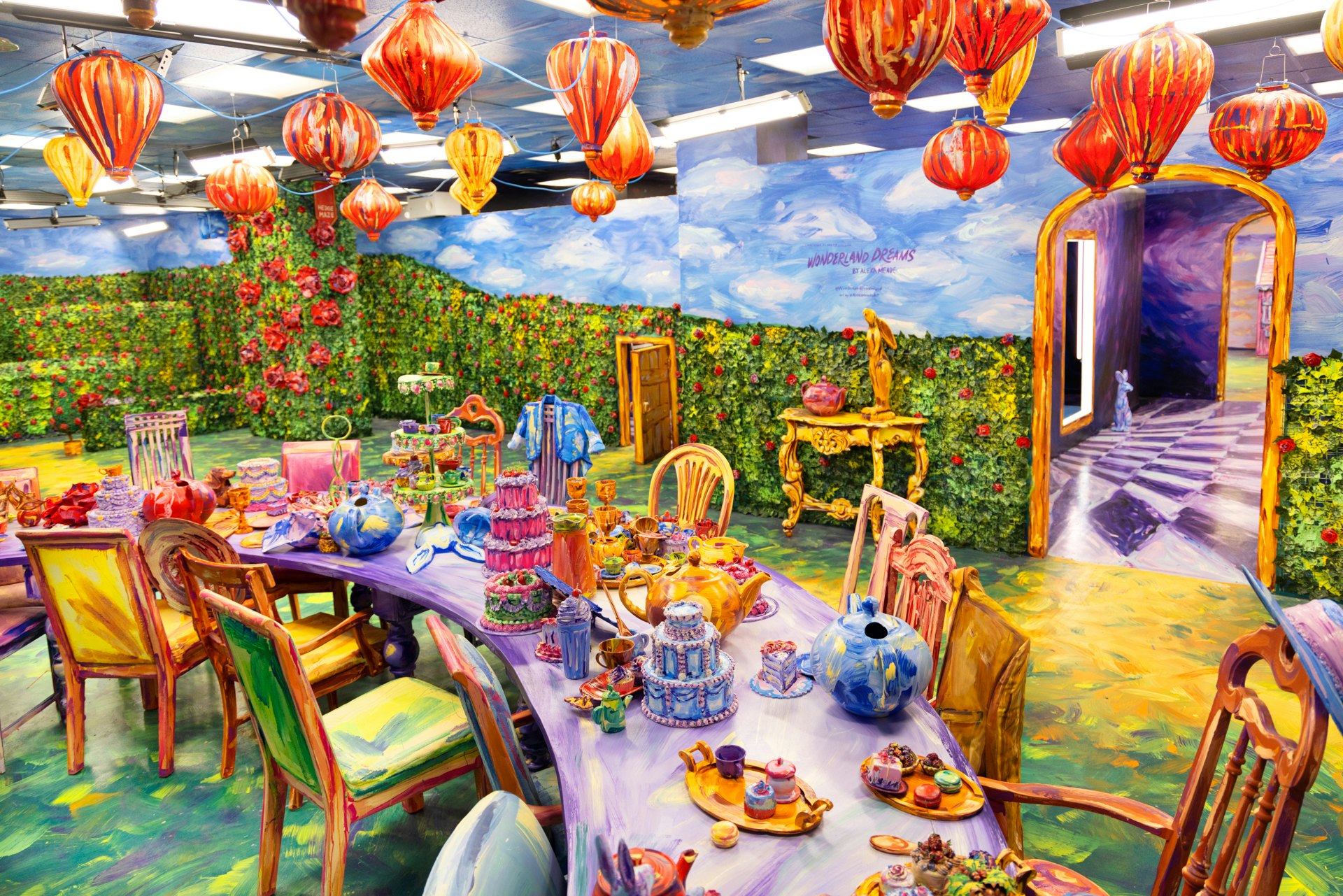 Inside Wonderland Dreams Art Gallery in NYC