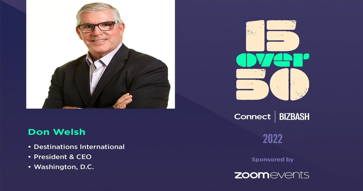 2022 Connect x BizBash 15 Over 50: Don Welsh