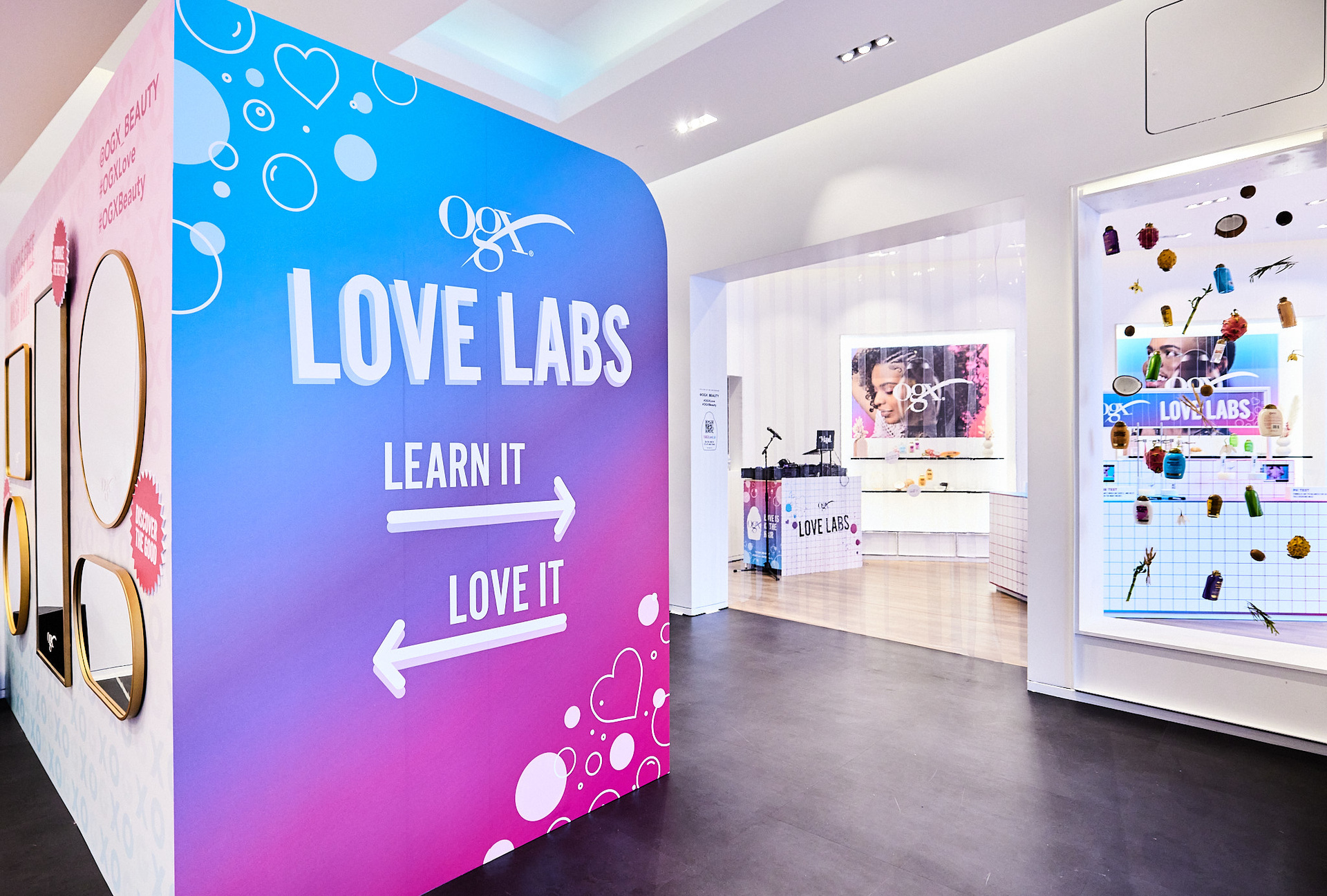 OGX Beauty's "Love Labs" Brand Activation