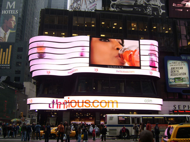 Time Square Domination Activations