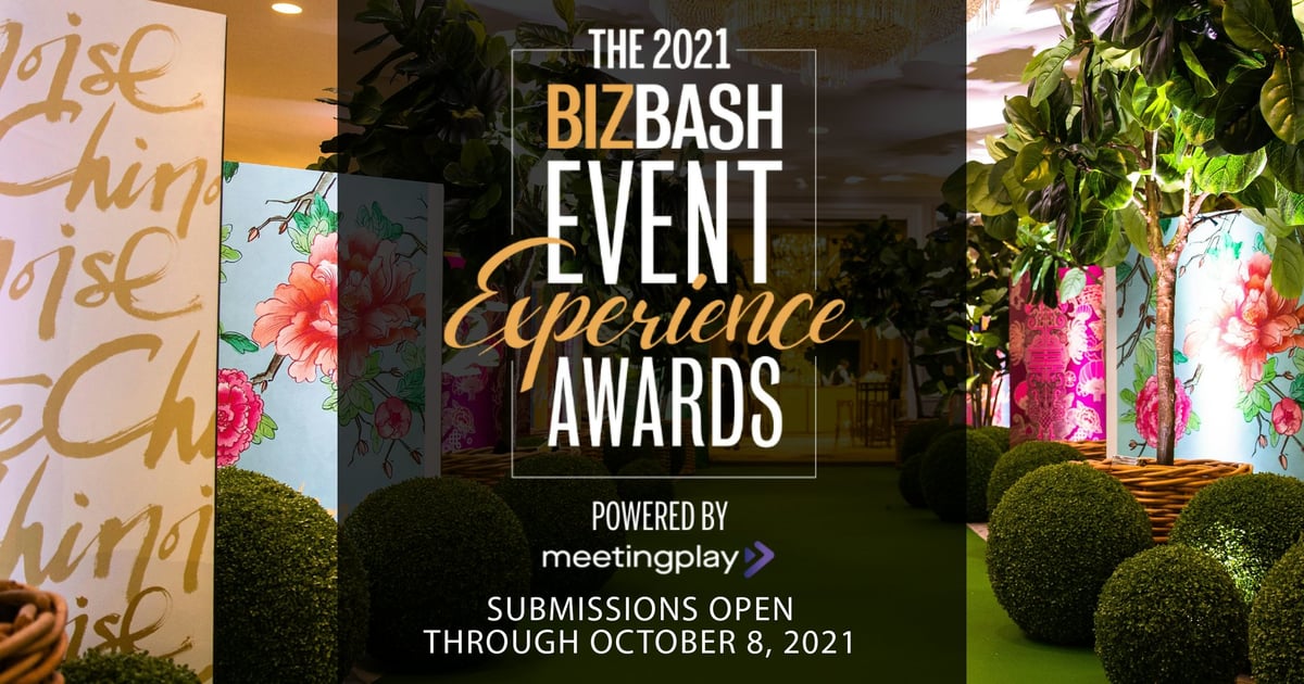 Call for Entries: The 2021 BizBash Event Experience Awards, Powered by ...