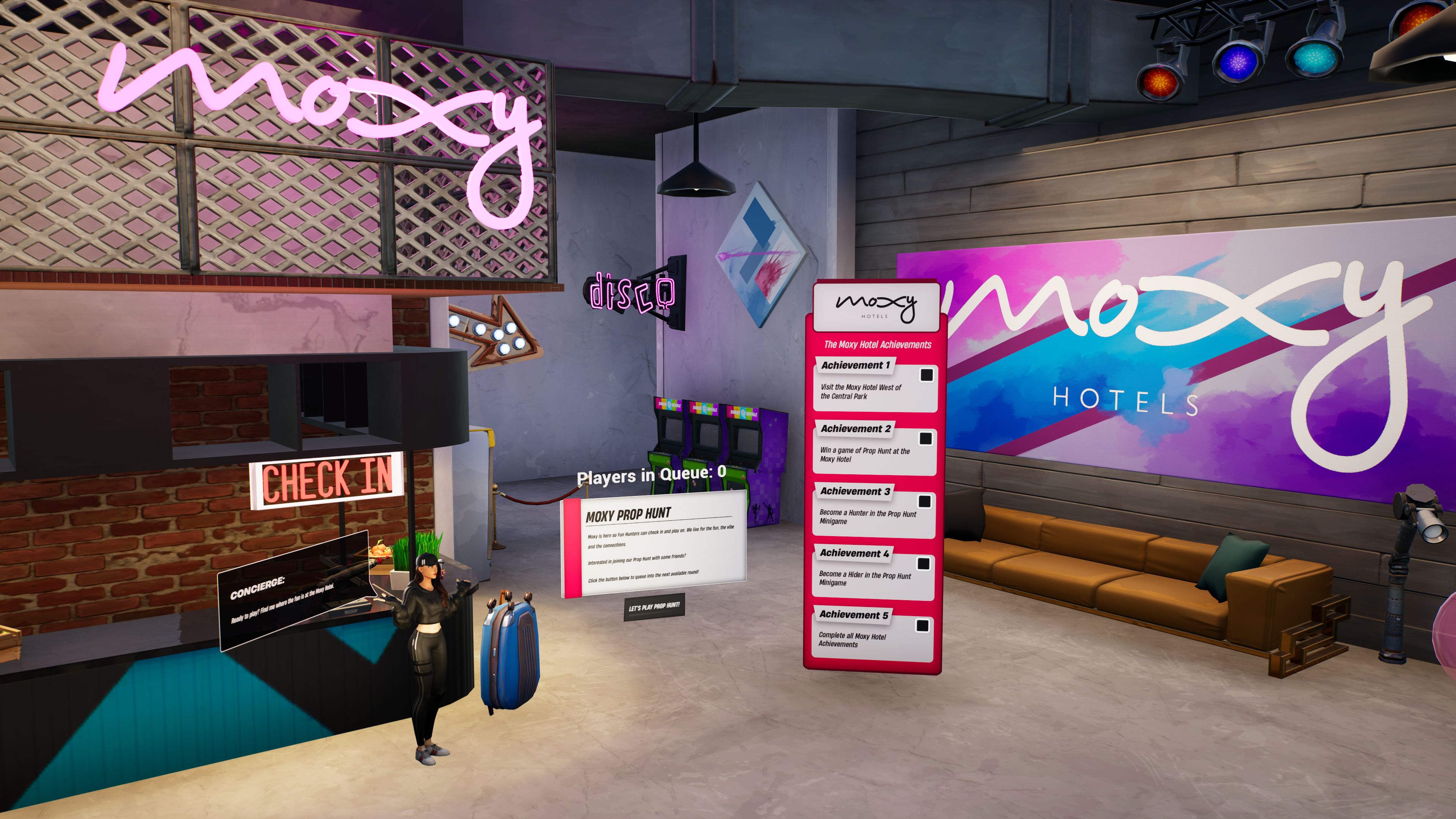 Fortnite's New Marriott Bonvoy Land