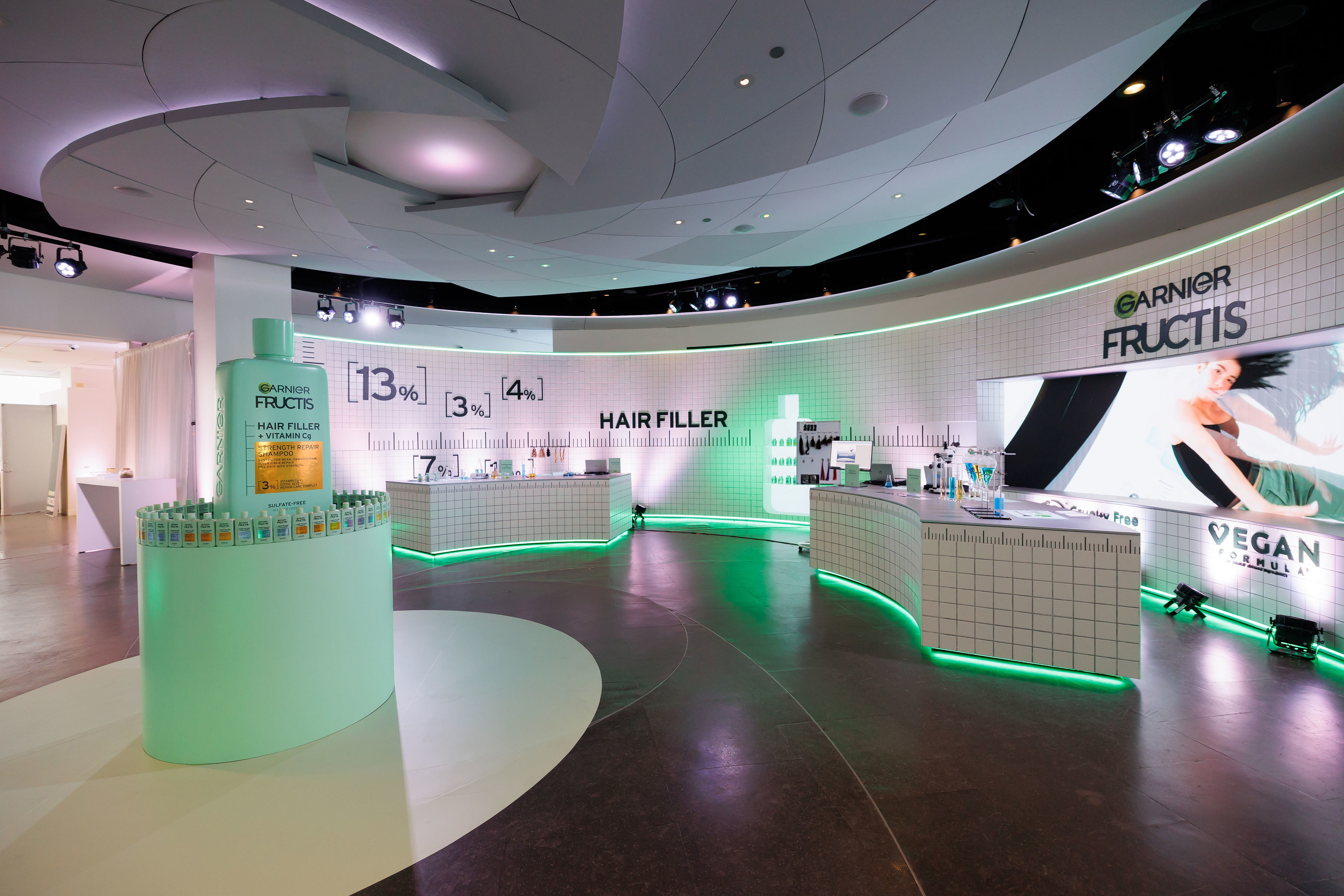 See Inside This Clever Garnier Fructis Product Launch Event