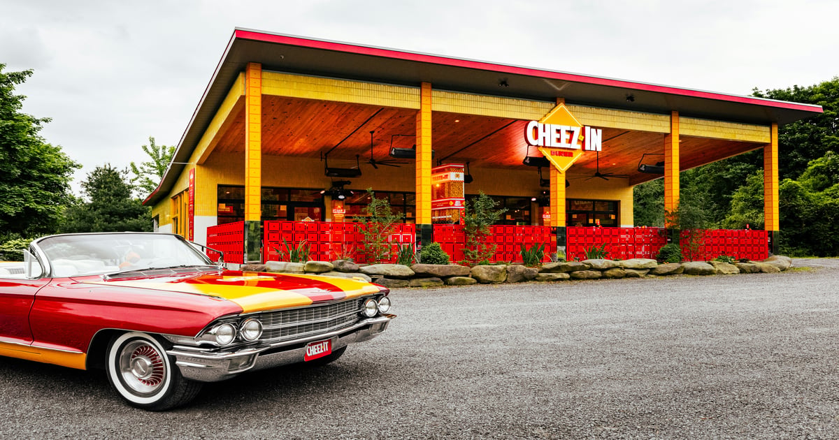 See Inside Cheez-It's Diner Experience with Its Over-the-Top Menu Items