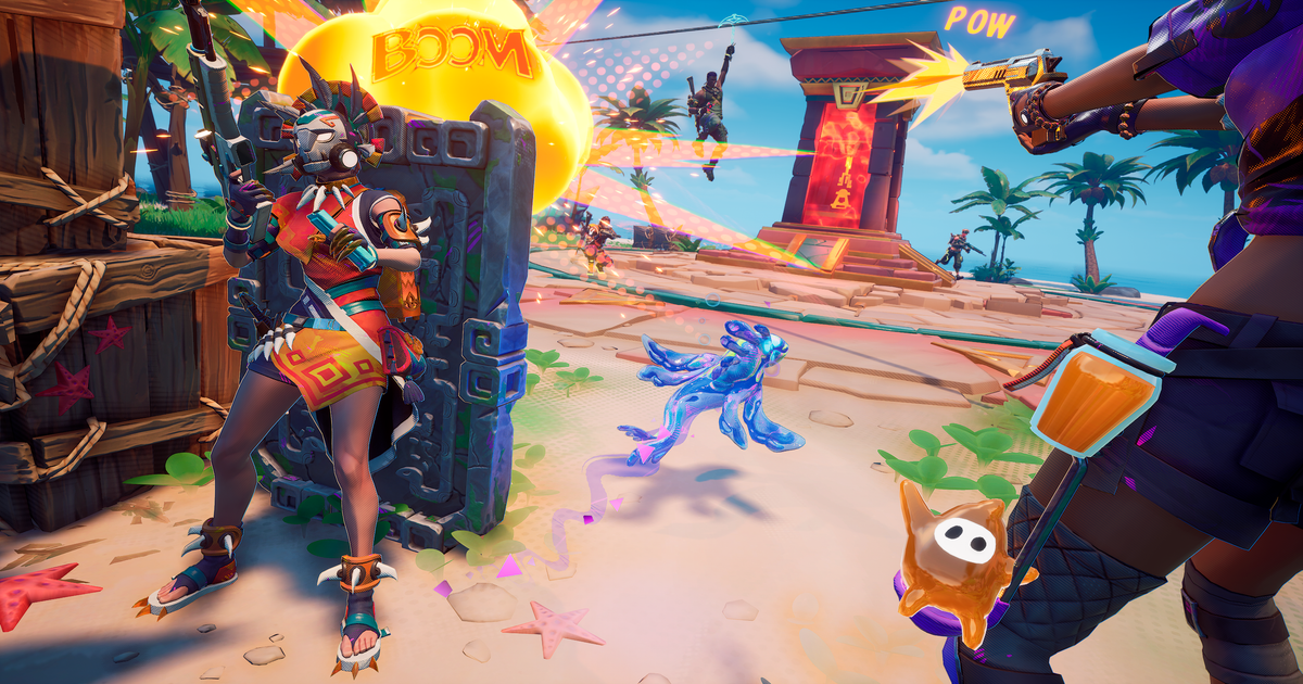 How to create comic-book style VFX for games, like in HAWKED