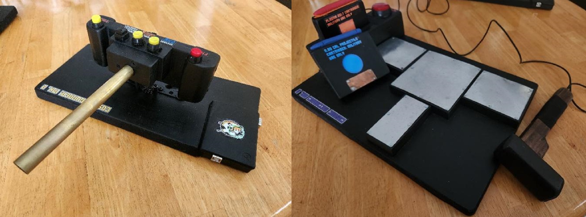 In Cosmic Crew, different co-op controllers keep a starship intact