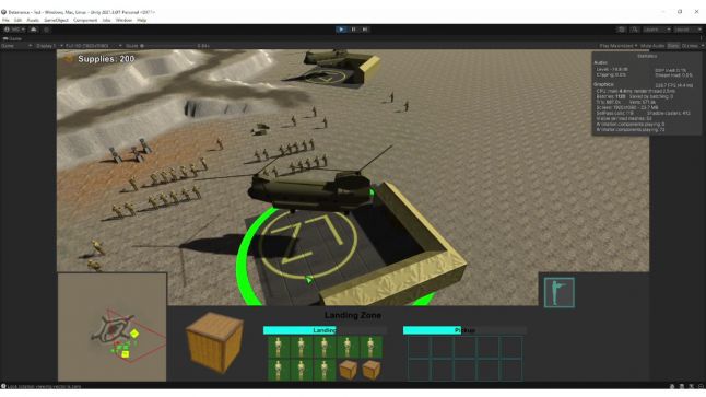 Building RTS User Interface in Unity: Deterrence: Video Devlog 8