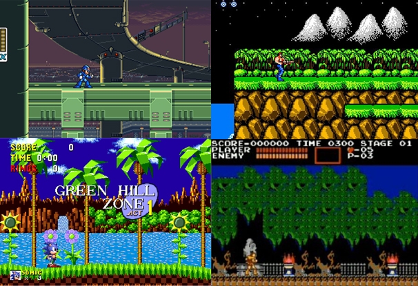 An analysis about identified patterns in classic sidescrolling games