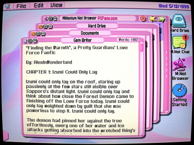 Creating a fake OS that feels like home in Secret Little Haven