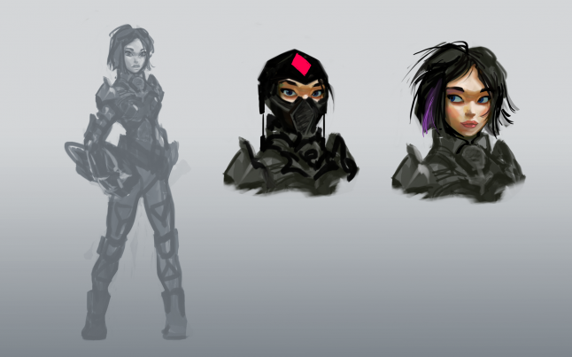 Creating a non-oversexualized female character