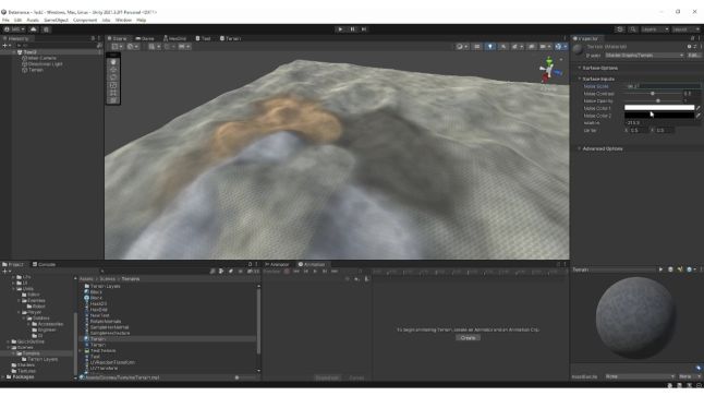 Custom Terrain Shader and Water Shader: Deterrence - Video Devlog 17