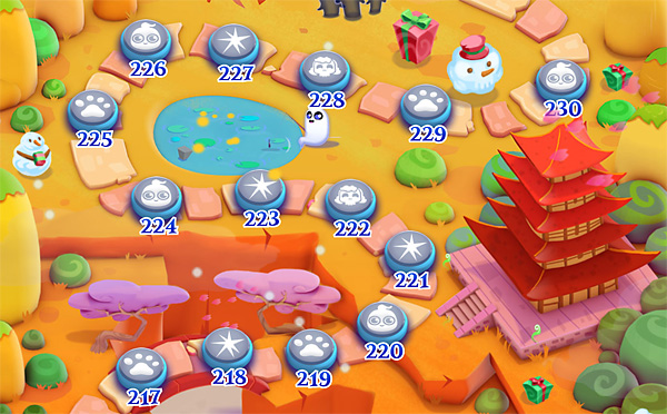 Bubble Witch 2 Saga: The most beautiful 3D render maps