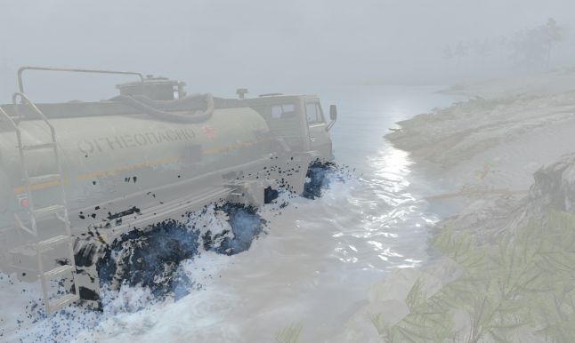 Mud and Water of Spintires:MudRunner