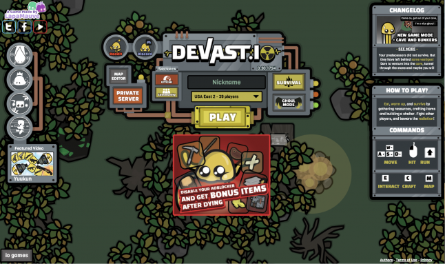 The death of flash and birth of IO games