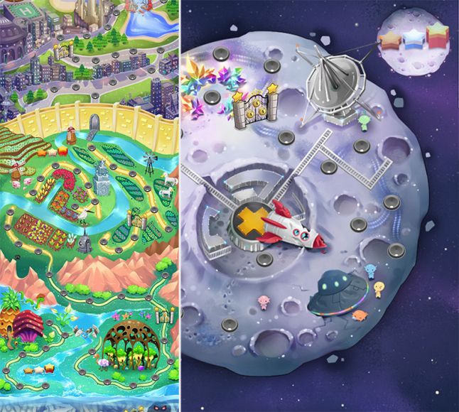 10 Mobile Games with the Best Map Screens