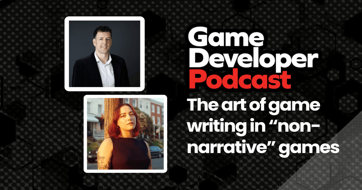 The art of game writing in 'non-narrative' games
