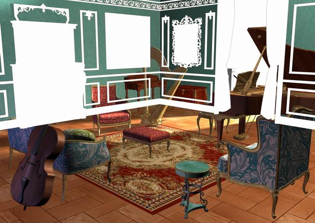 The making of a Hidden Object Game: 2D background art