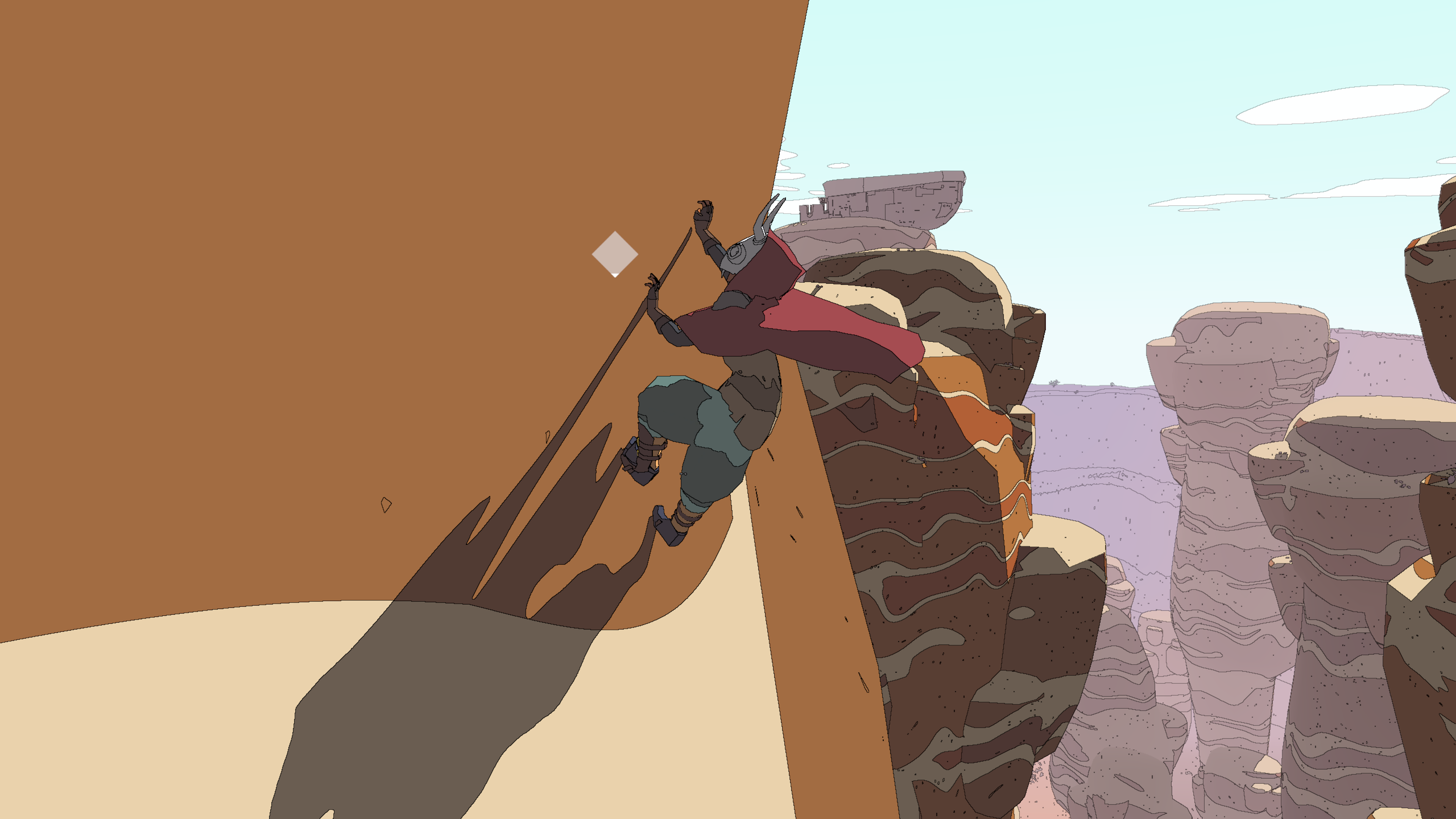 Using a 'lemon-shaped' structure to create the sanguine open-world of Sable