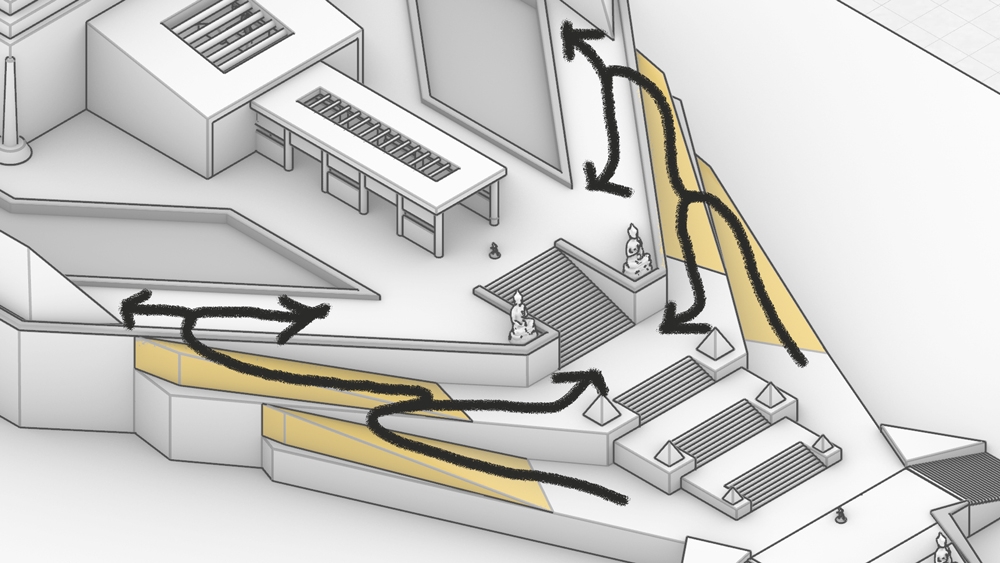 Level Design Process #01: Cube to Temple
