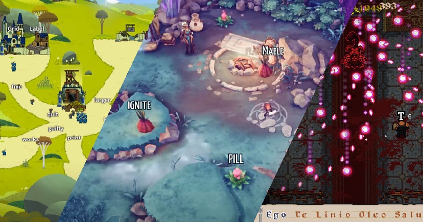 Finding gameplay depth in typing games