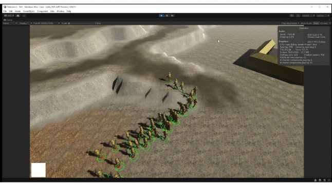RTS Unit Group Movement: Deterrence - Video Devlog 5