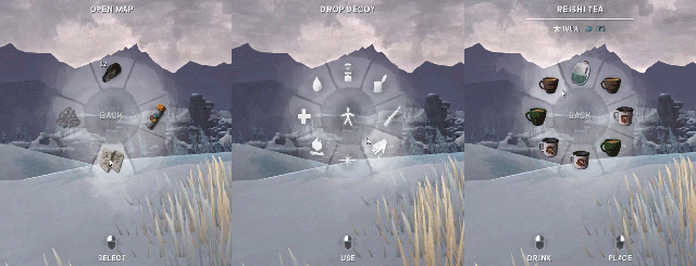 Long Dark: Survival game HUD UI