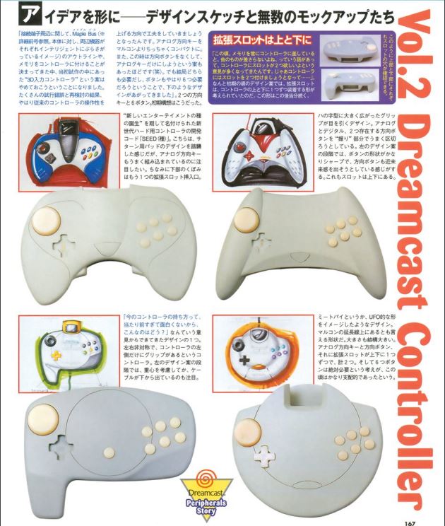 Looking back at the Dreamcast controllers that might have been