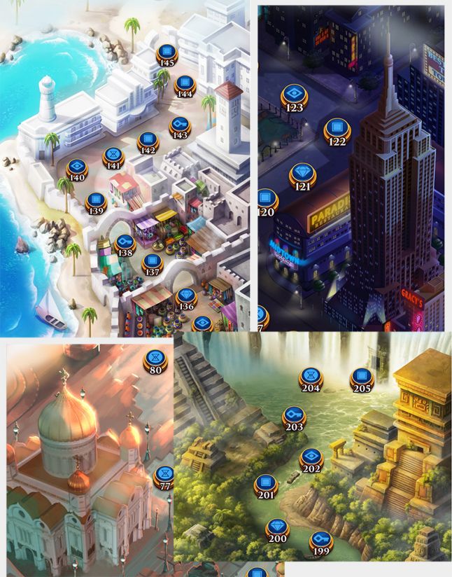 10 Mobile Games with the Best Map Screens