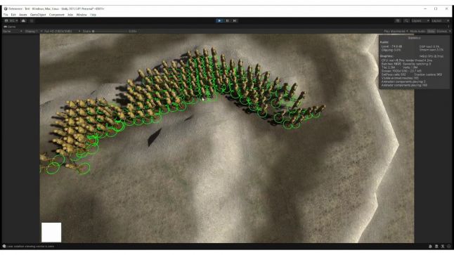 RTS Unit Group Movement: Deterrence - Video Devlog 5