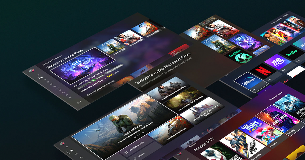 Microsoft store owned games store