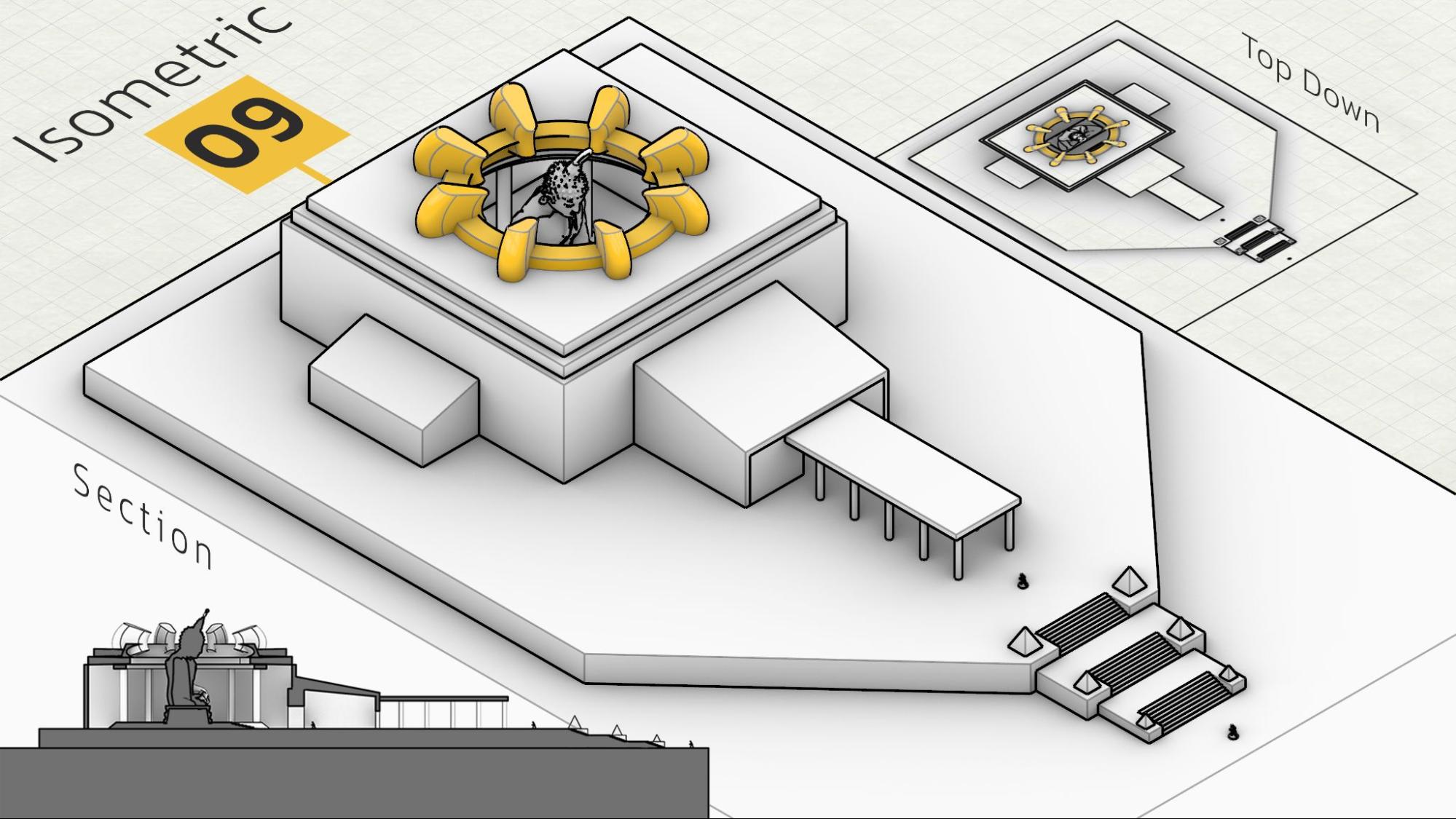 Level Design Process #01: Cube to Temple