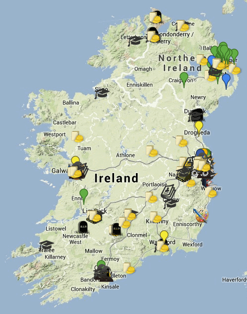 Map of the Irish Games Industry