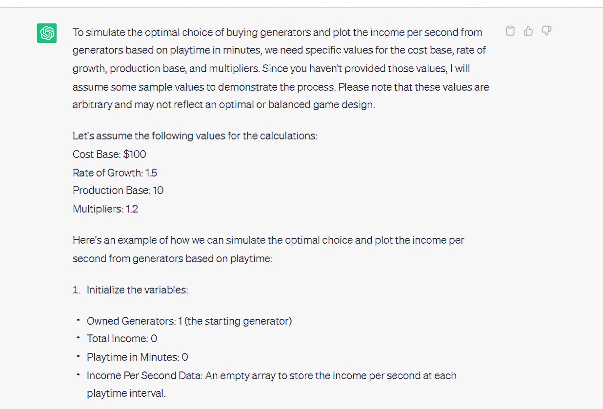 A game designer’s new friend: how to use ChatGPT as a gamedev tool