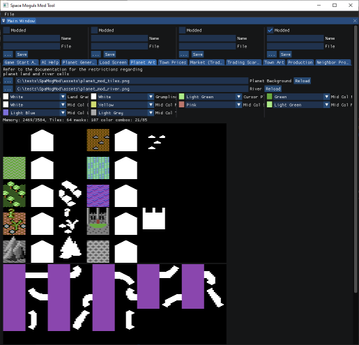 Space Moguls map screen retrospective