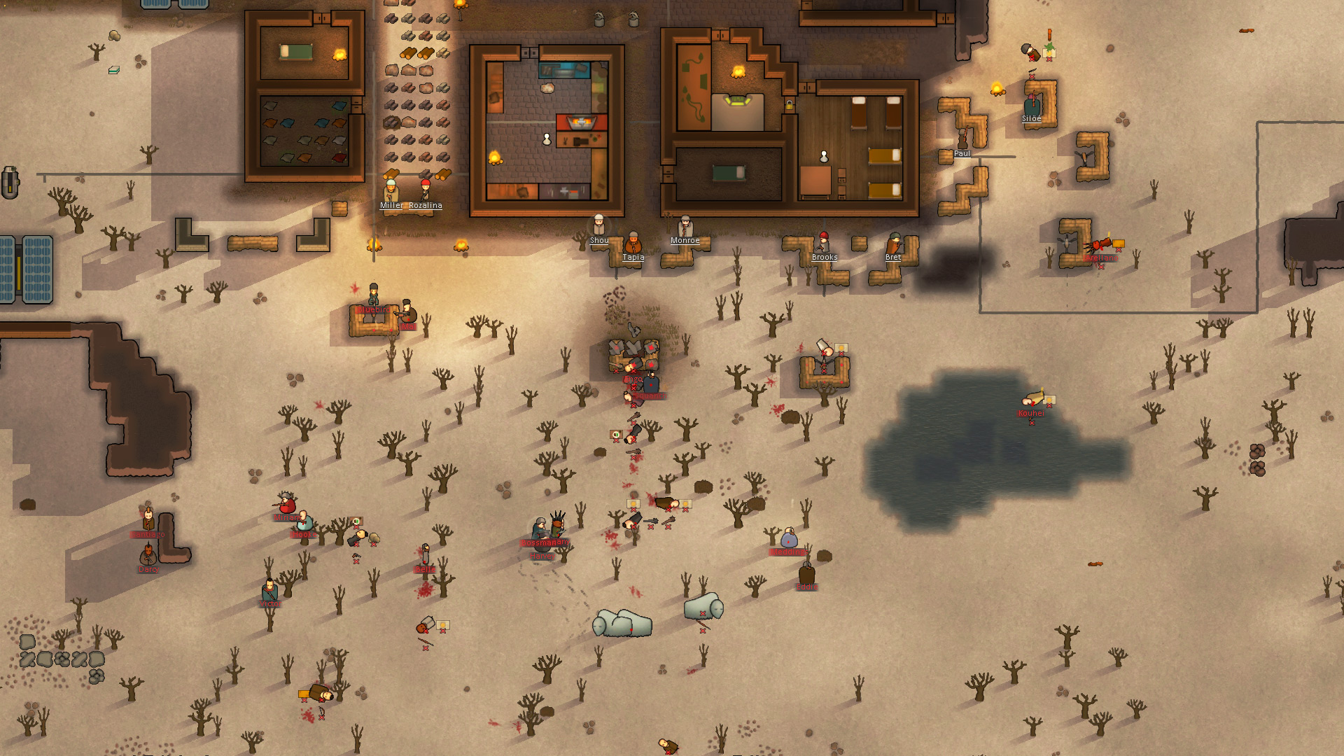 How Dwarf Fortress and Rimworld tell radically different stories